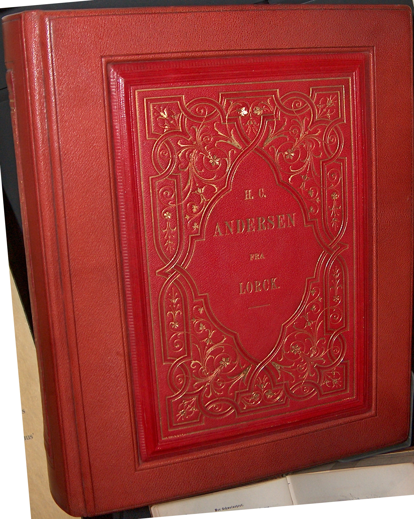 Album med Vilhelm Pedersens originaltegninger til "Gesammelte Märchen ...