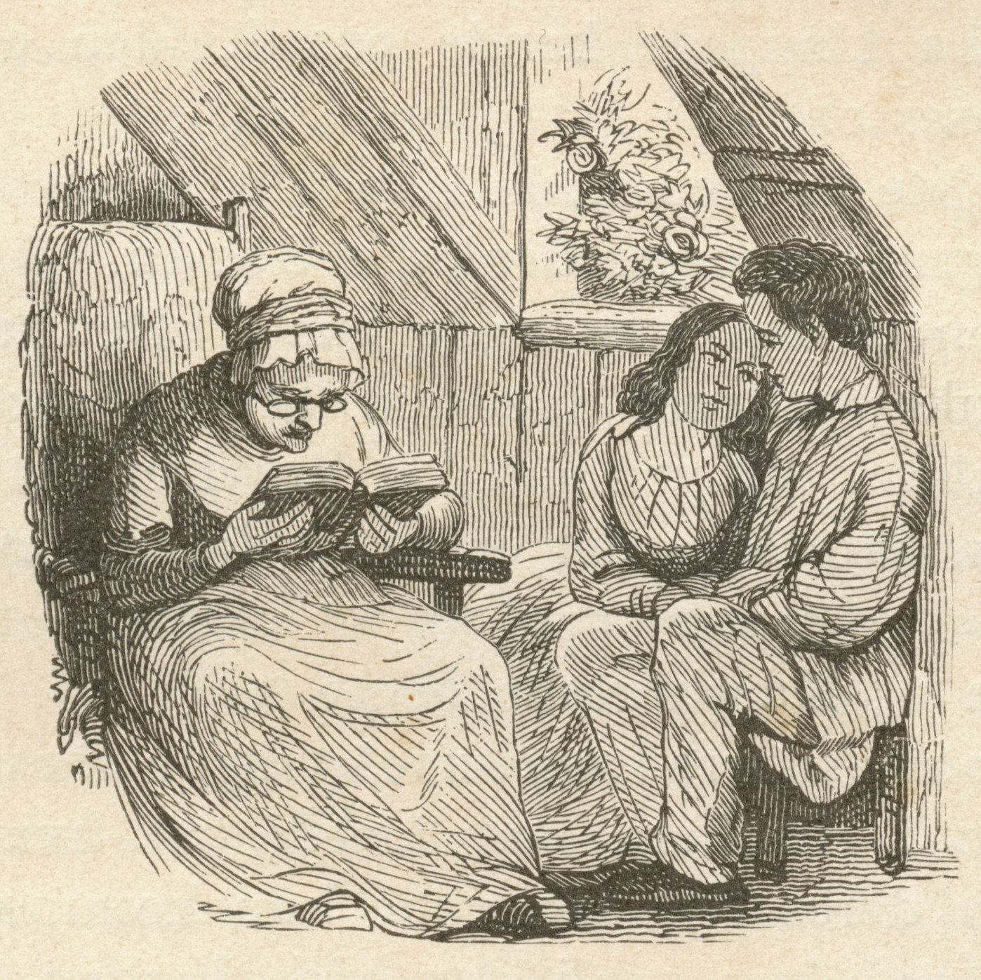Illustration af H.C. Andersens eventyr “Snedronningen” (8) | H.C ...