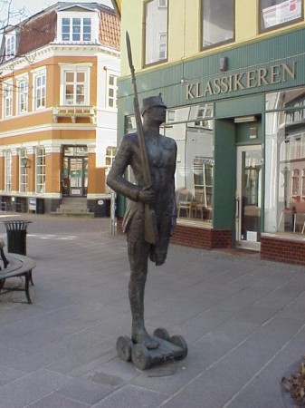 "Den standhaftige Tinsoldat" på Overgade i Odense | H.C. Andersen ...