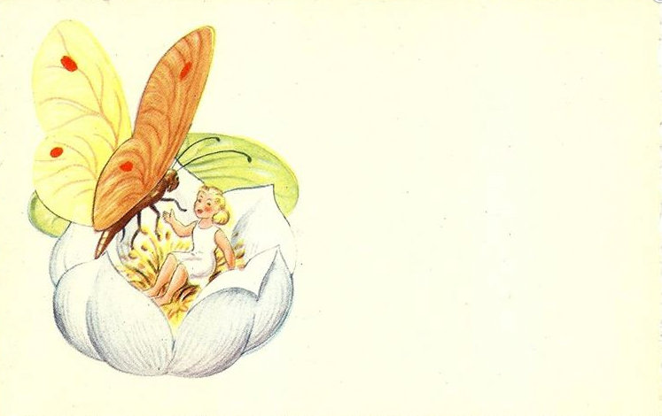 Vilhelm Pedersen: Tommelise | H.C. Andersen Information