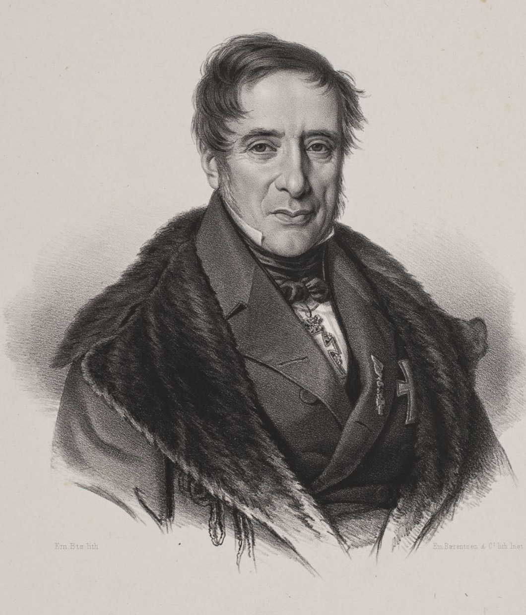 Adam Christopher Holsten-Charisius 1793-1879 (9) | H.C. Andersen ...