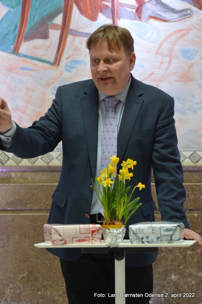 Billeder fra legatoverrækkelsen på H.C. Andersens fødselsdag 2. april ...